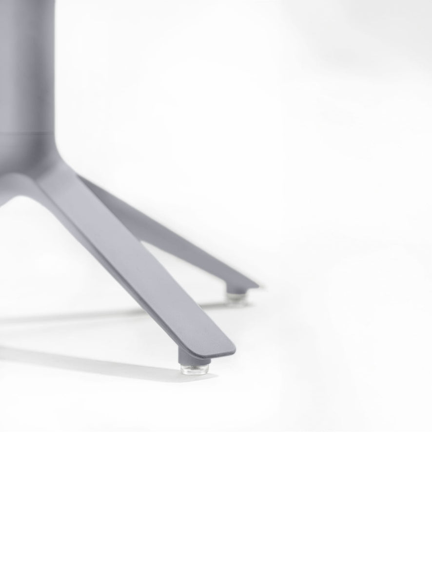 EEX Square Bistro Table with Natural Top – TOOU Design