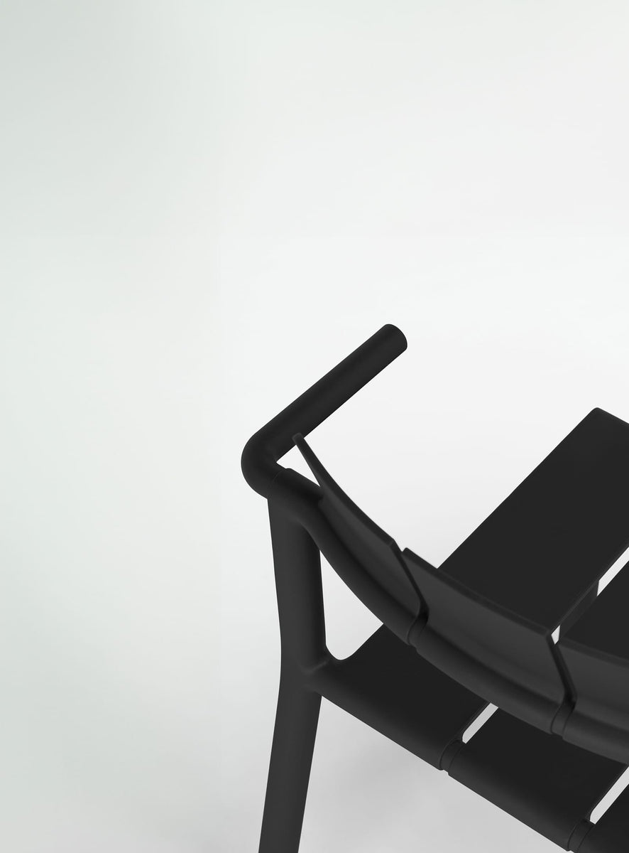 YARD Armchair in Black: Indoor & Outdoor – TOOU Design