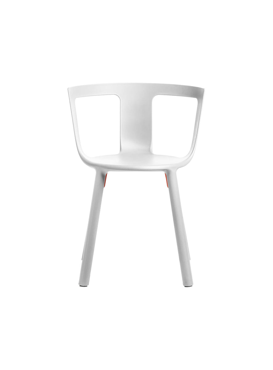 FLA Chair in Warm White: Modern & Stackable – TOOU Design
